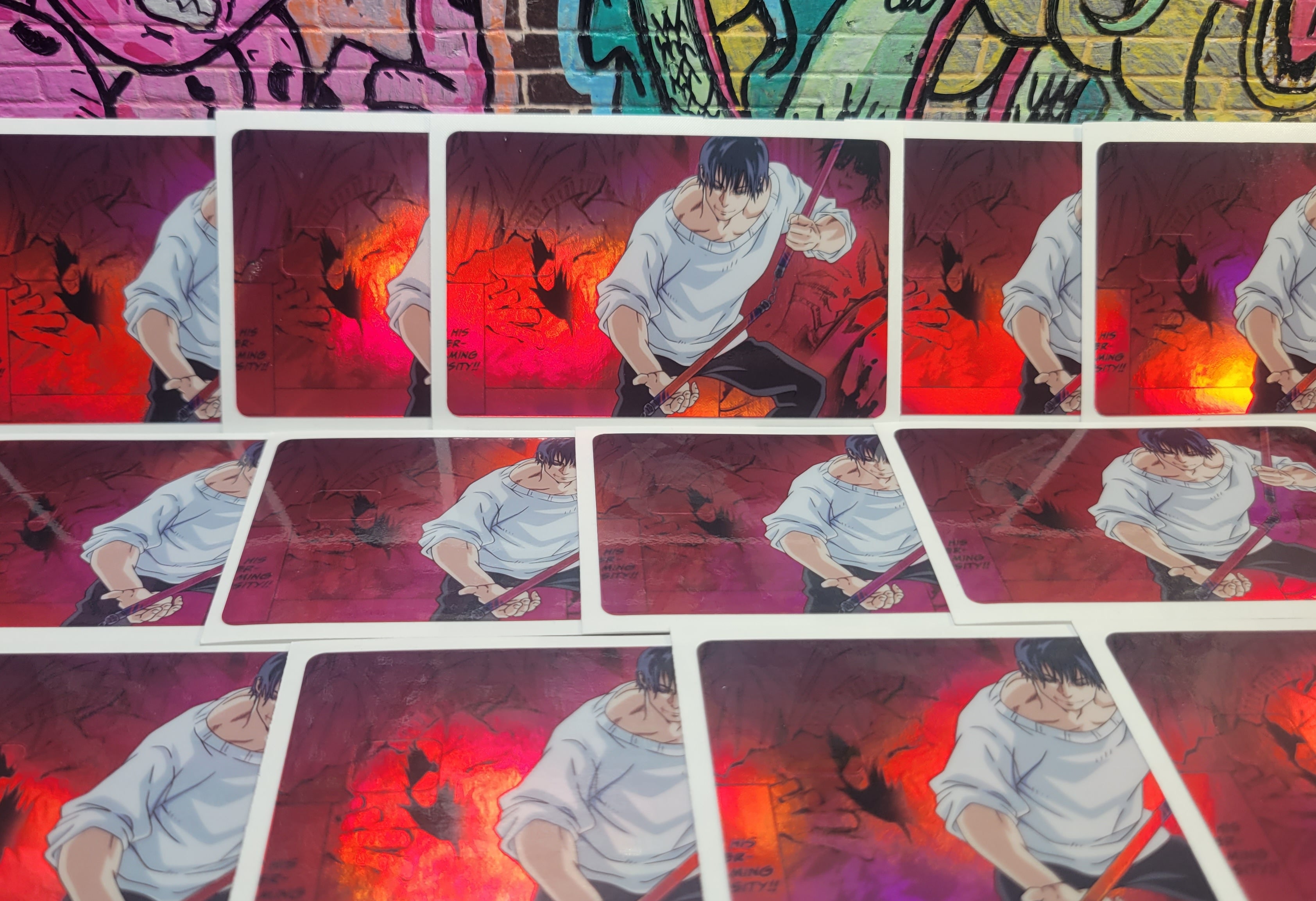 Toji Card Skin (Holographic) – fmanimeshop