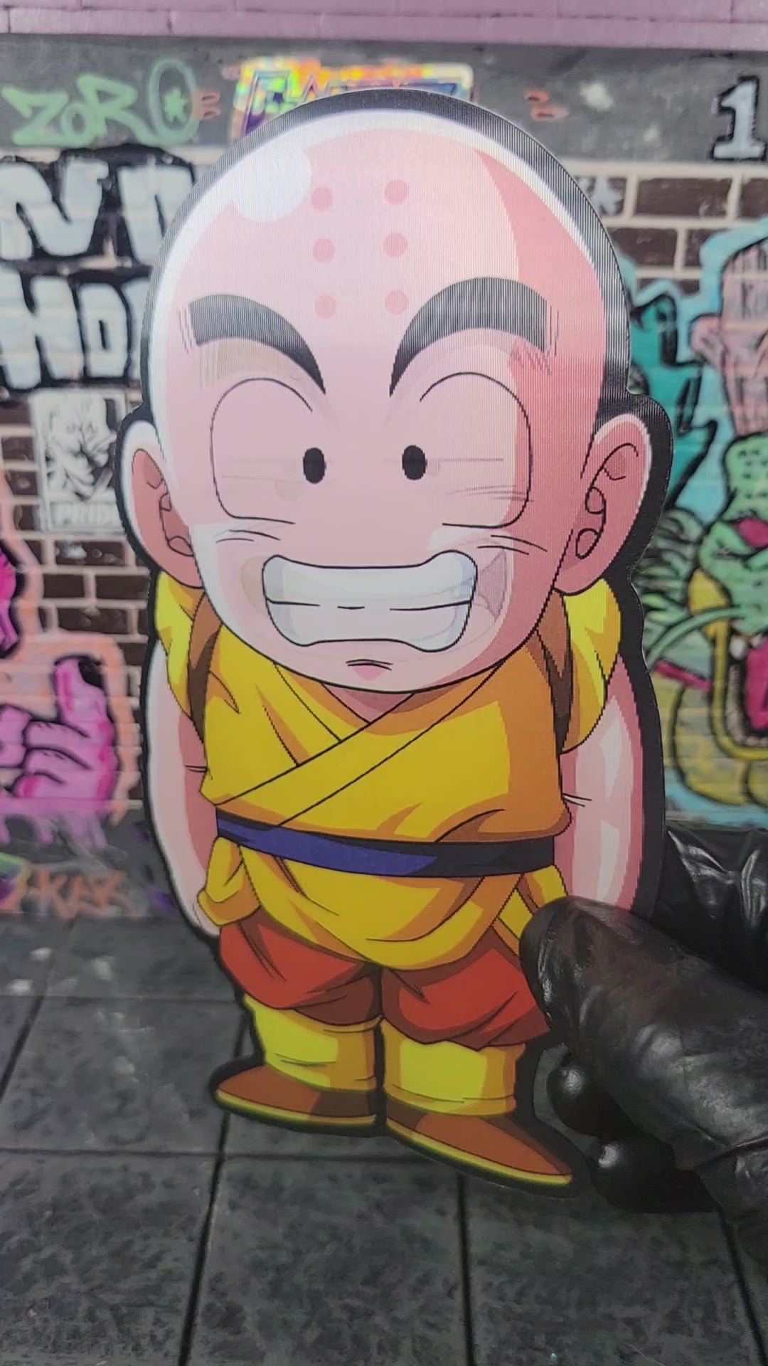 Krillin (3D Sticker) – fmanimeshop